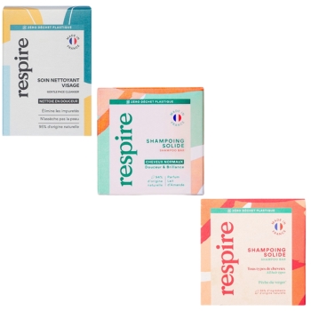 Solid product Range RESPIRE | Victoires de la Beauté